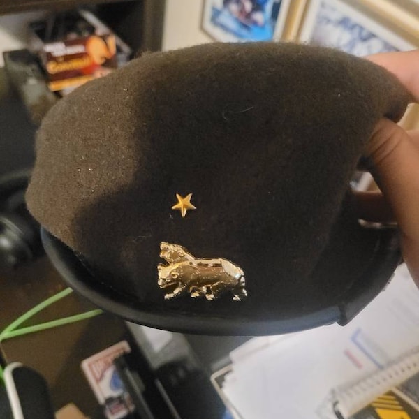 NCR Officer Beret Pins - Bear and Star - Fallout New Vegas Inspired - Etsy