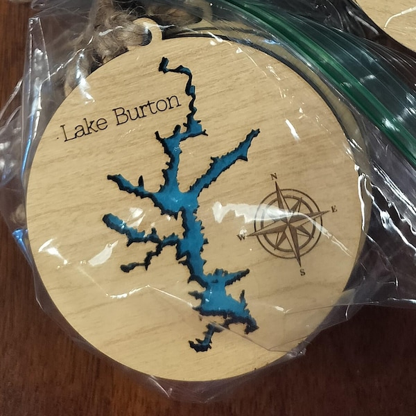 Norfork Lake - Vector Graphic, Cut File, Map, Arkansas, Print Ready ...