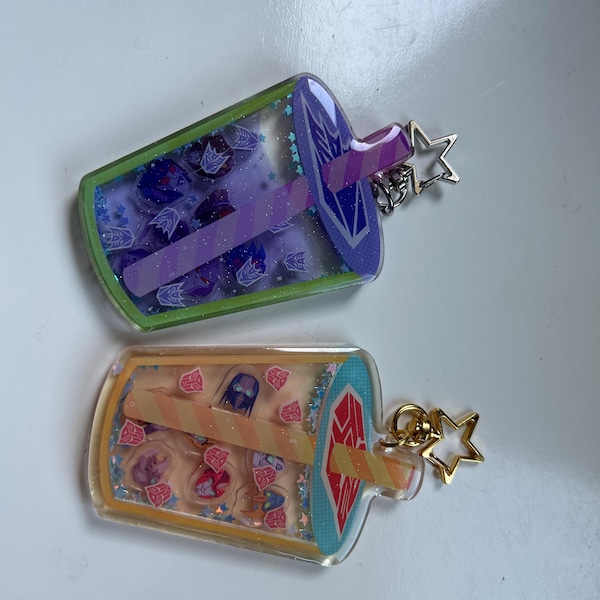 Alien Invader Zim Gir Tamagotchi Keychain - Etsy