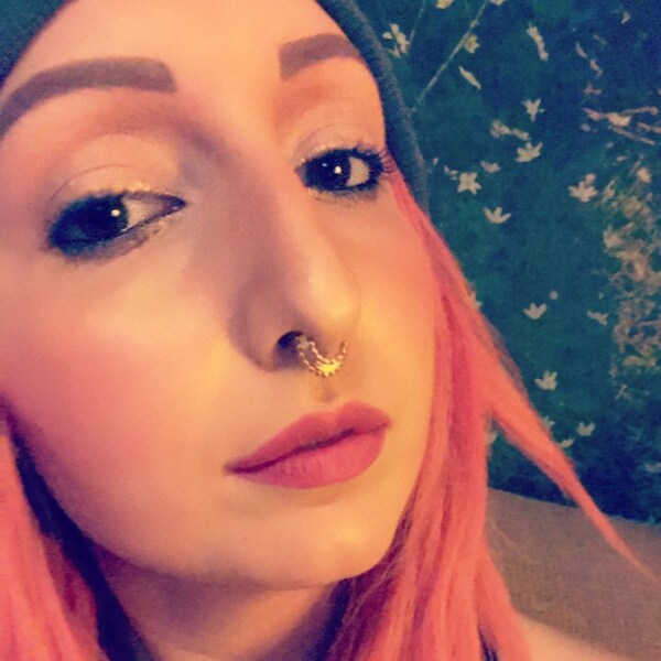 Septum Shield Blade Septum Hoop Fin Body Jewelry 5mm Shield Solid ...