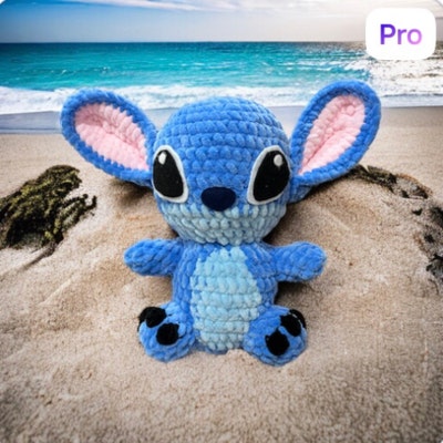 Crochet Pattern Cute Stitchie With Frog, Halloween and Valentine Theme ...