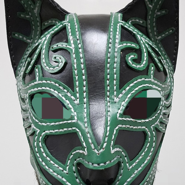 Cat Mask Leather Pattern PDF - the Bastet Ceremonial Mask - by ...