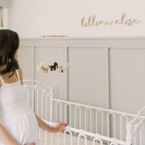 Custom Wood Name Sign for Nursery or Kids Room Decor, Personalized ...