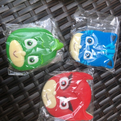 Pj Mask Cookies - Etsy