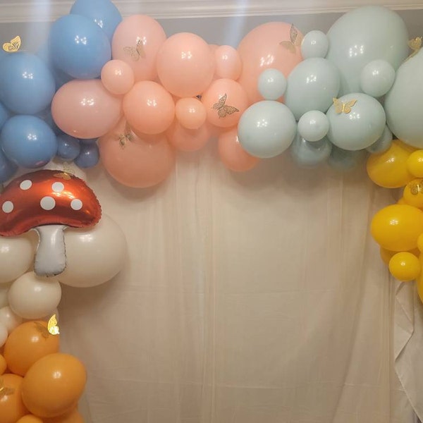 Custom Balloon Garland | DIY Balloon Arch, Biodegradable Eco-friendly ...