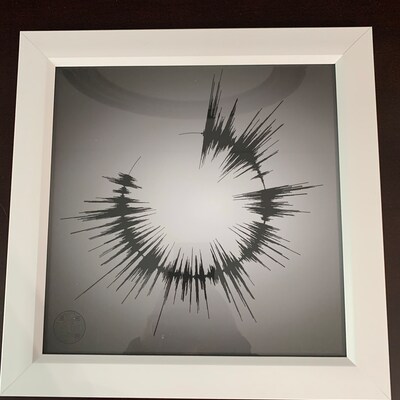 Large Custom Sound Wave Art on Canvas Personalized Sound Wave - Etsy