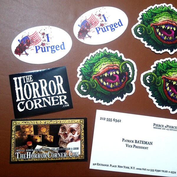 I Purged - Horror Sticker Decal - Etsy