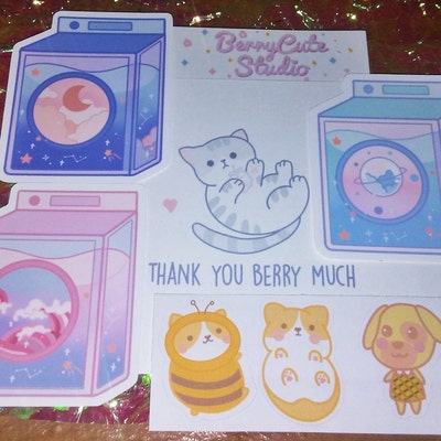 Dream Machine Transparent Stickers Water Bottle Stickers Pastel ...