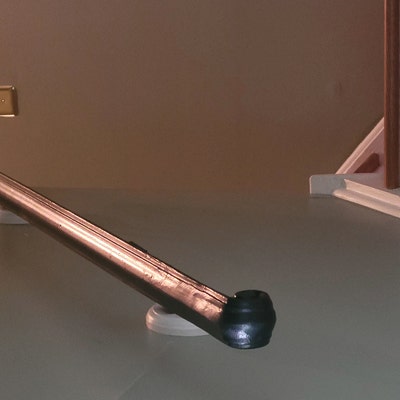 Metal Handrail 2 Molding Cap Volute Flat Black - Etsy