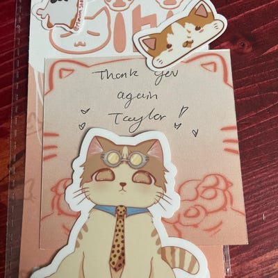 Luffy Sabo Ace One Piece Stickers Cats Anime Vinyl Sticker - Etsy