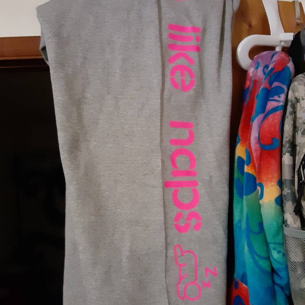 Custom Sweatpants, Personalized Unisex Sweatpants, Custom Text Pants ...