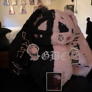 Lil Peep Plush Ghost Backpack - Etsy