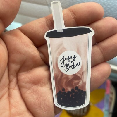 Jesus and Boba Sticker Bible Stickers Christian Stickers - Etsy