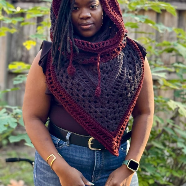 Keyhole Scarf KNIT PATTERN Beautiful Scarf Gift for Her Crochet Scarf ...