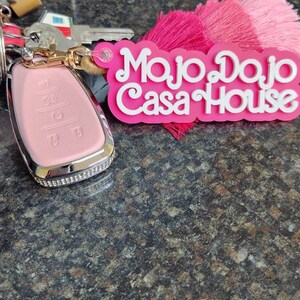 Mojo Dojo Malibu Doll Inspired Keychain With Jumbo Tassels - Etsy