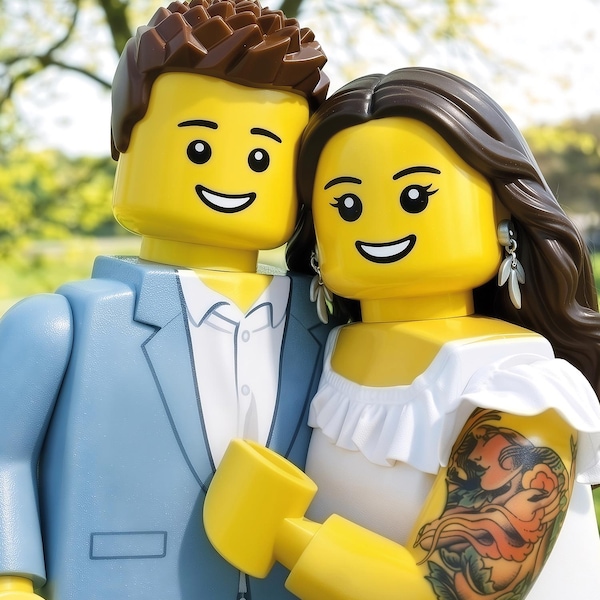 Custom Portrait Inspired by "lego"| Unique Custom Portrait | Digital ...