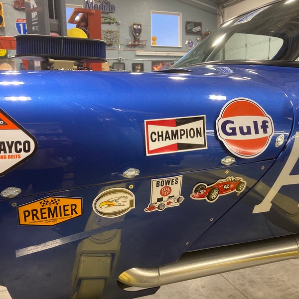 Deist Safety Racing Decals Stickers Set of 2 Vintage Small - Etsy