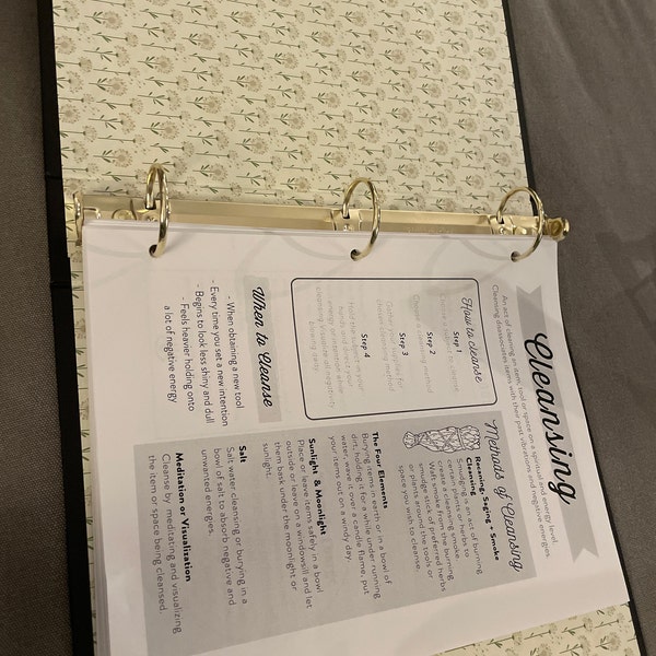 Beginner Witch Grimoire Bundle, Grimoire Pages, Grimoire Starter Kit ...