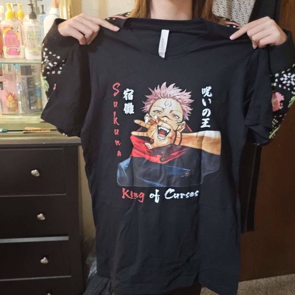 Jujutsu Shirt, JJK Shirts, Anime Graphic Tees, Best Anime Gifts, Kaisen ...