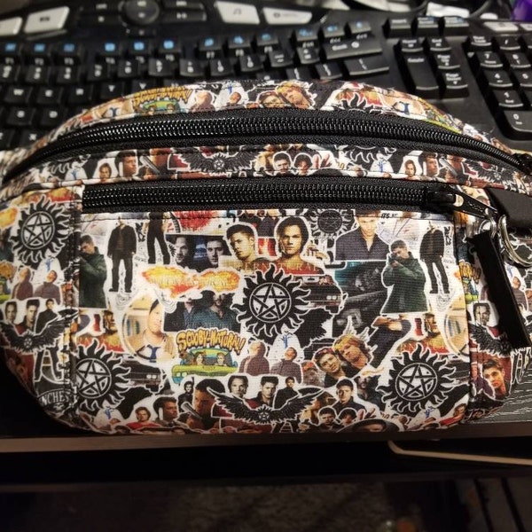 Sloth Themed Fanny Pack / Belt Bag With 3 Zippered Pockets. Great Gift ...