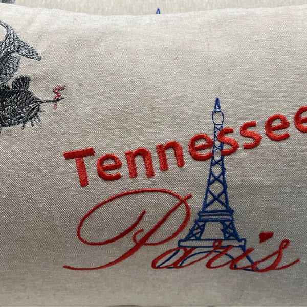 Paris Embroidery Design. Eiffel Tower Embroidery Design. Machine ...