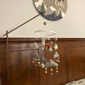 Eco Natural Baby Mobile Hanger From 75х40cm 30x16'' - Etsy