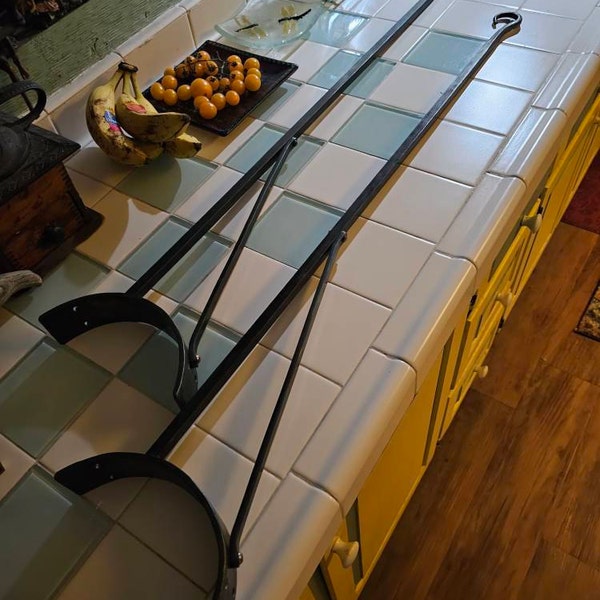 Hand Forged Rack, Blacksmith Made, Coat Hat Towel Rack - Etsy