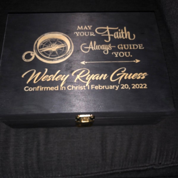 Confirmation Gift Box, Gifts for Confirmation Ceremony, Rcia Gift ...