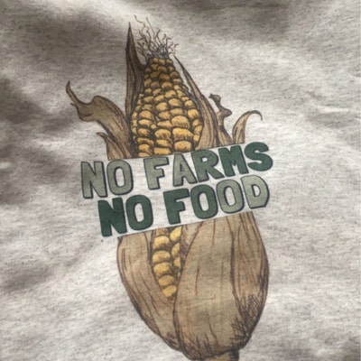 No Farms No Food Color, Sticker, Decal, Bumper Sticker - Etsy
