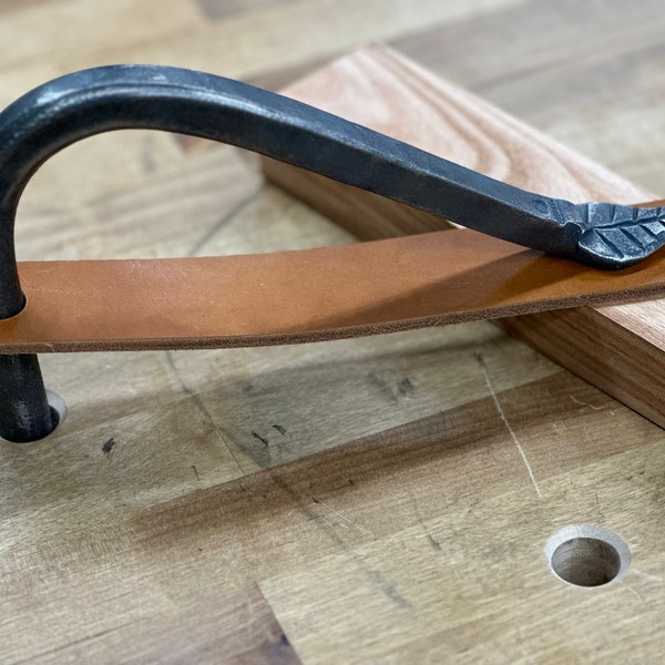 Simple Workbench Holdfast, 3/4" or 1" Hole. Hand Forged by Black Bear ...