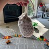 Crochet Drawstring Pouch Pattern • Shell Small Gift Bag Pattern • PDF ...