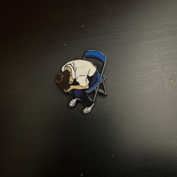 Shinji Ikari Chair Evangelion Hard Enamel Pin - Etsy