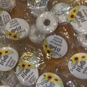 Printed Mint Chocolate Candy Favor Stickers / Personalized - Etsy