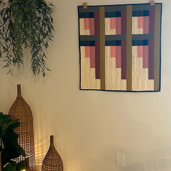 Quilt Hanger 2pcs, Wall Hanging Clips for Quilt and Rug, Natural Wood ...