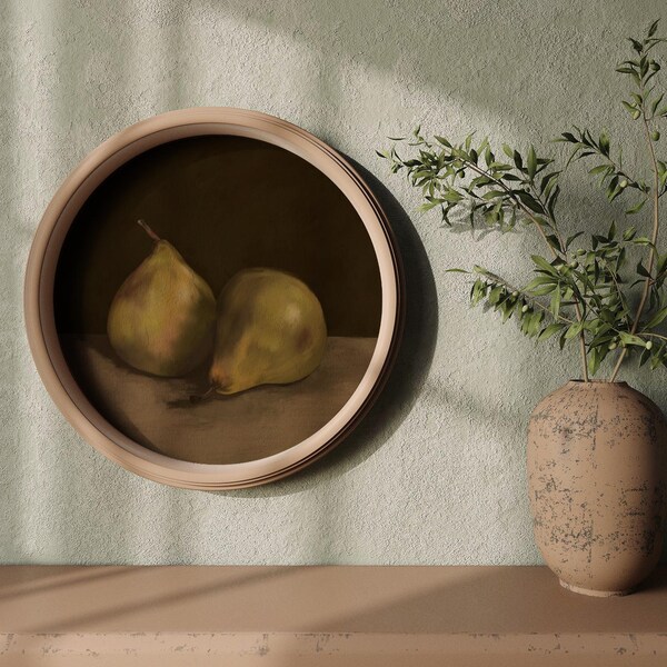 Round Frame Mockup. - Etsy