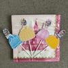 FRIENDSHIP Mini Note Card Greeting Card Encouragement, Card Set Hand ...