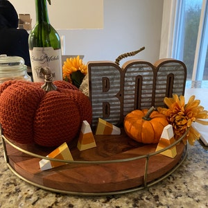 MINI CANDY CORN Chunky Wood Fall Decor Rustic - Etsy