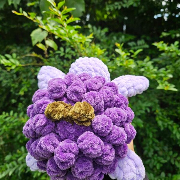 Crochet Grape Turtle Pattern: No Sew Amigurumi (PDF Download) - Etsy