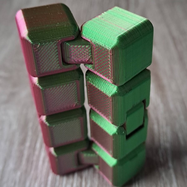 Fidget Cube, Infinity Cube, Stress Reliever, Sensory Toy, Fiddle Cube ...