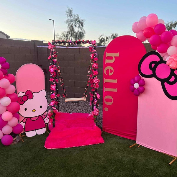 Hello Kitty Cutouts Foam Cutouts Foam Standees Girl Pink Birthday