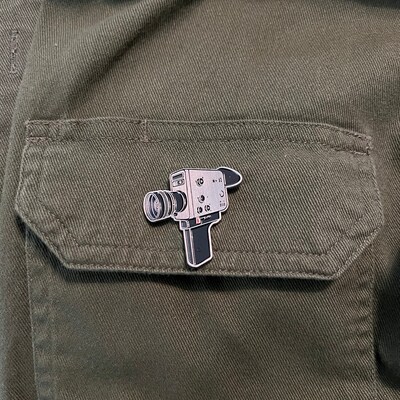 Cine Camera Enamel Pin Made for Filmmakers Cinematographers - Etsy