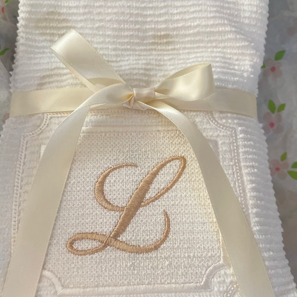 Double Square Embossed Embroidery Monogram Frame - Instant Download - Etsy