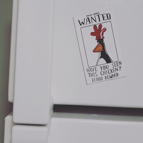 Feathers Mcgraw / Wallace & Gromit / Matte Vinyl / Pop Culture Stickers ...