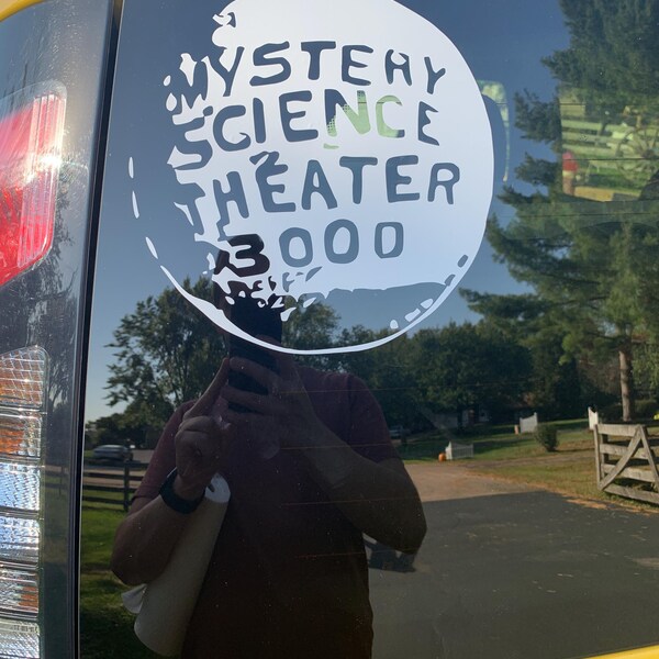 MST3K Glasses Decal / Decal for Eyewear - Etsy