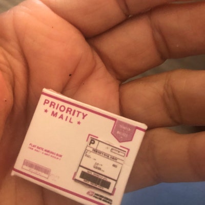 Instant Download USPS Priority Mail Box Miniature DIY Printable PDF ...