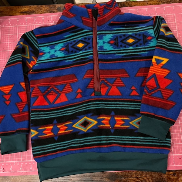 Half Zip Sweater PDF Sewing Pattern - Sweatshirt Pattern With Hood and ...