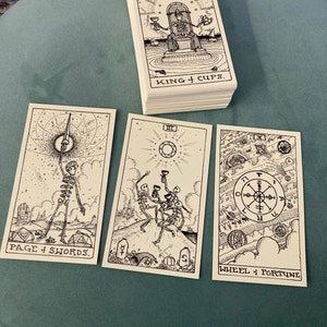 The Tarot Obscura Complete Tarot Deck With 78 Cards, Guidebook, and Box ...
