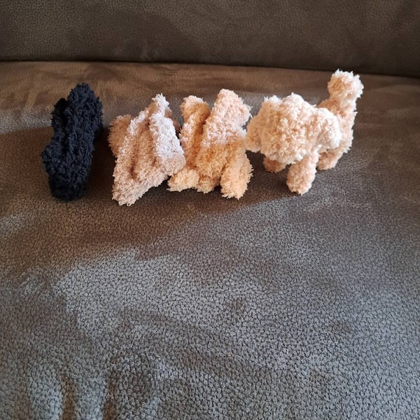 Miniature Bear Pattern to Sew Tiny Teddy Bear Sewing Pattern Mini Bear ...