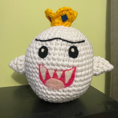 Amigurumi Crochet Pattern: Super Mario Boo - Etsy