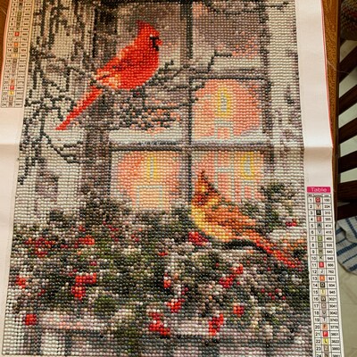 Mountain Landscape Diamond Painting Kit 30x40cm Full ROUND Drill ...